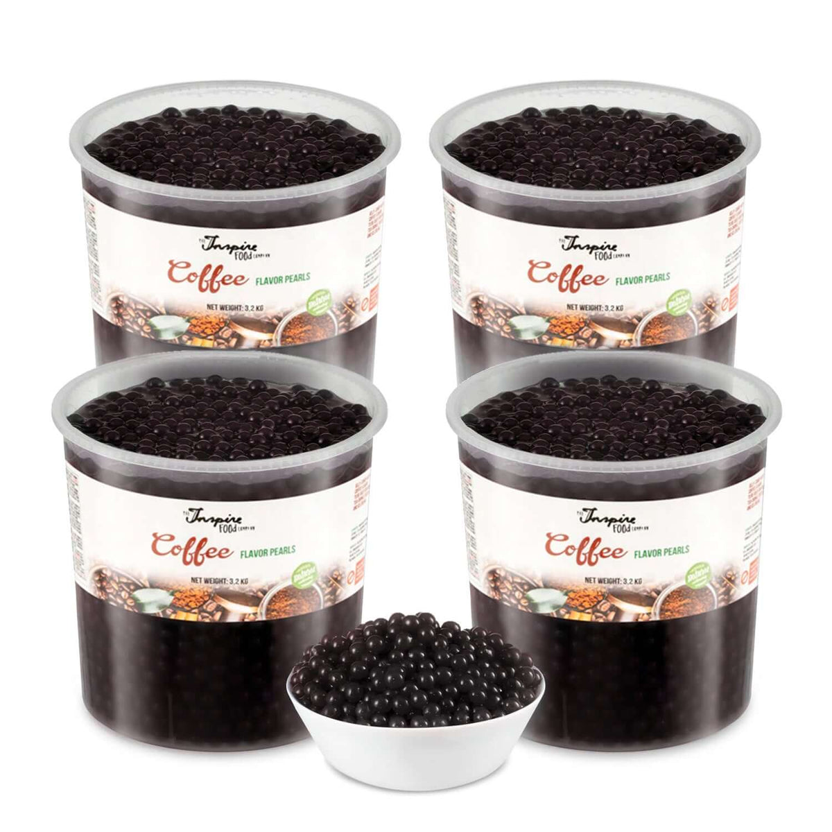 Coffee Popping Boba | Caffeine Free Bubble Pearls | Inspire Food Co